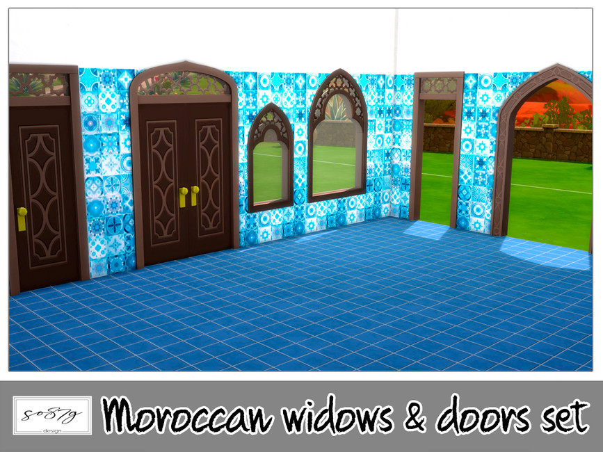 The Sims Resource - Moroccan build set