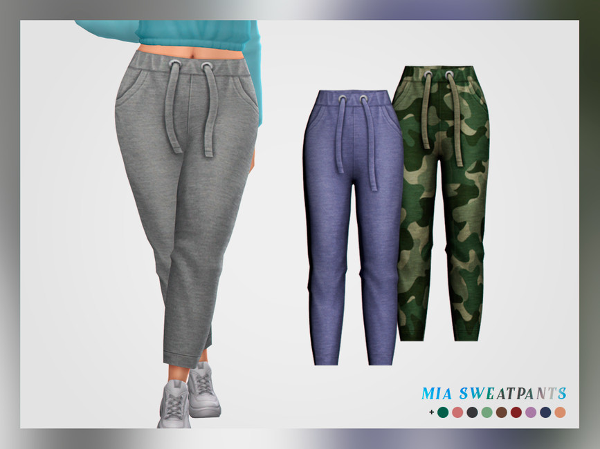 The Sims Resource - Mia Sweatpants