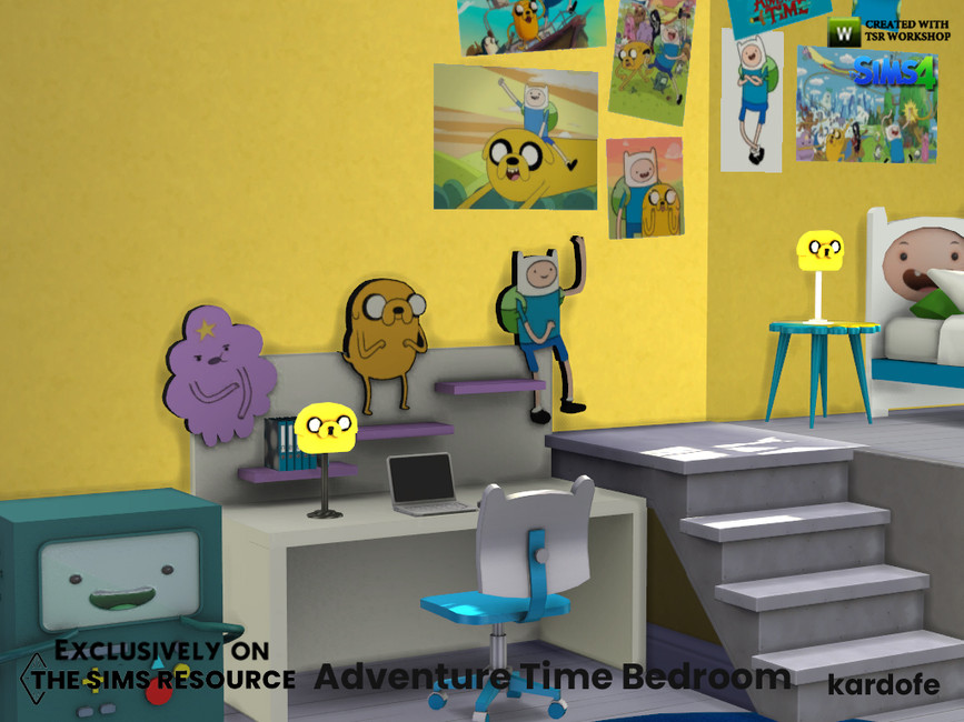 The Sims Resource - Adventure Time Bedroom