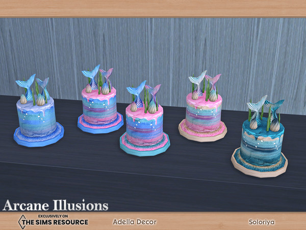 The Sims Resource | Arcane Illusions - Adella Decor. Cake, v1