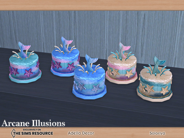 The Sims Resource | Arcane Illusions - Adella Decor. Cake, v2