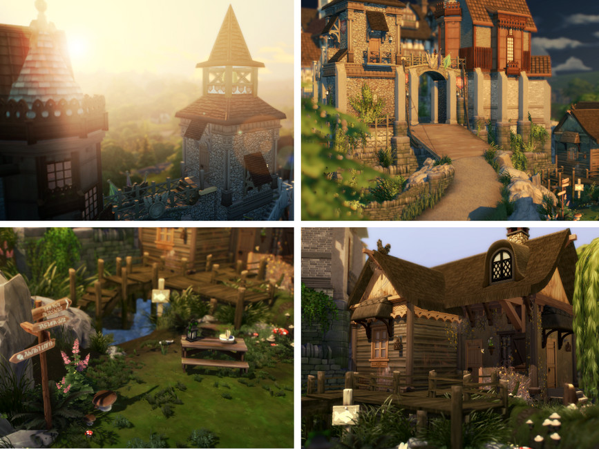The Sims Resource - Old Henford Medieval Town