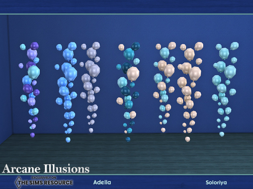 The Sims Resource - Arcane Illusions - Adella. Floor Balloons