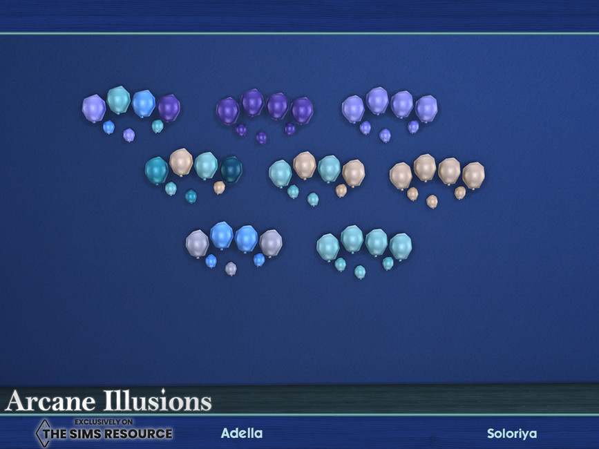 The Sims Resource - Arcane Illusions - Adella. Wall Balloons