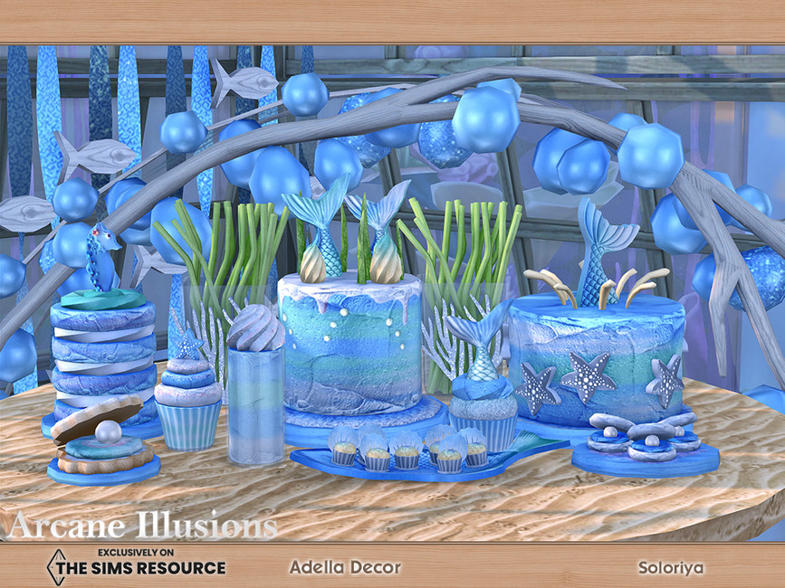 The Sims Resource - Arcane Illusions - Adella Decor
