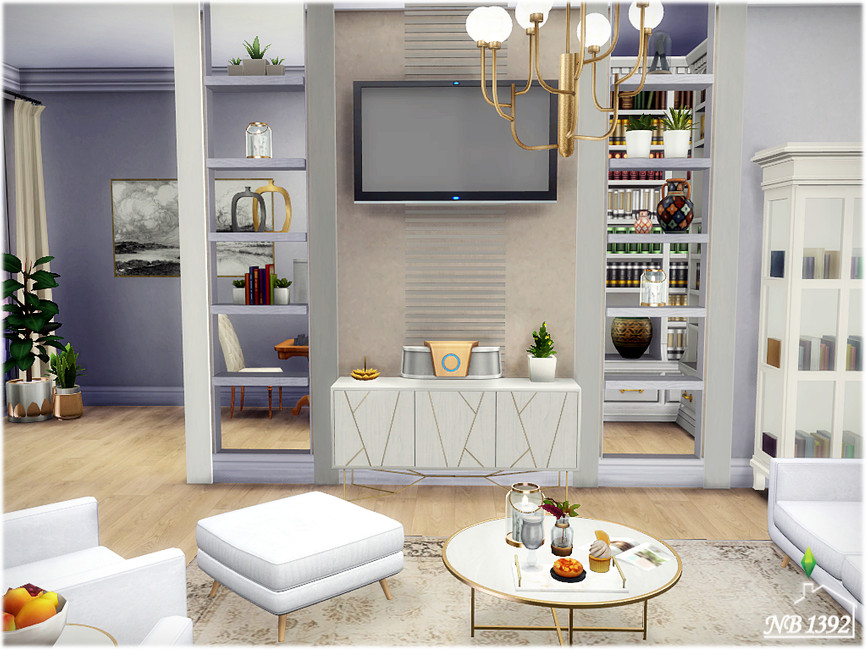 The Sims Resource - Exclusive Living room (CC only TSR)