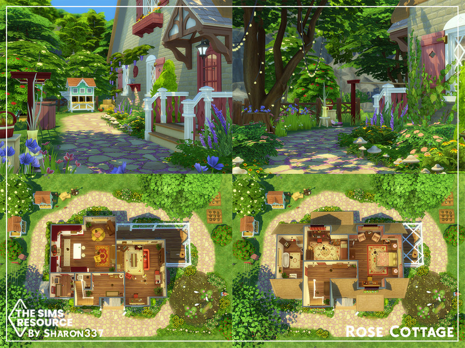 The Sims Resource | Rose Cottage