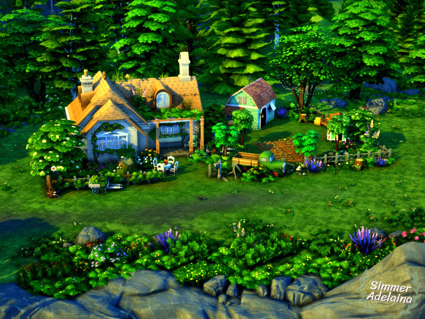 The Sims Resource - Cordelia's Secret Cottage