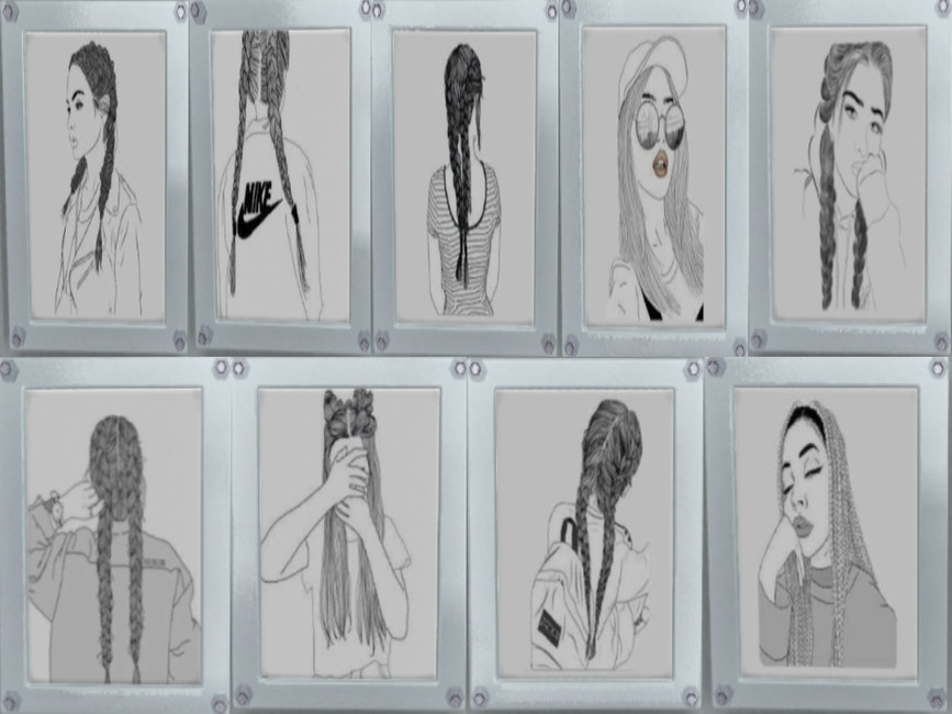 The Sims Resource - Drawings of girls