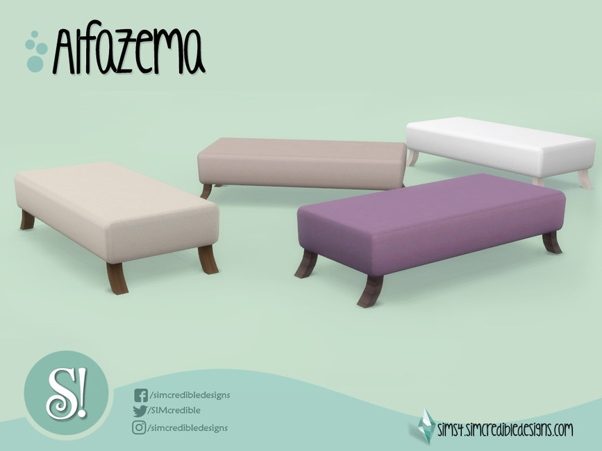 The Sims Resource - Alfazema Pouf
