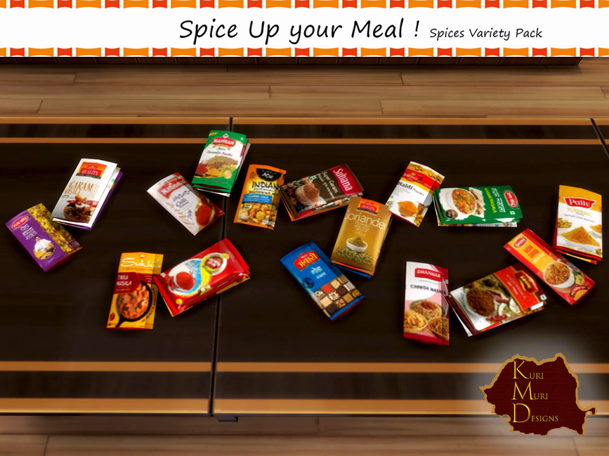 The Sims Resource - Spices Variety Packs