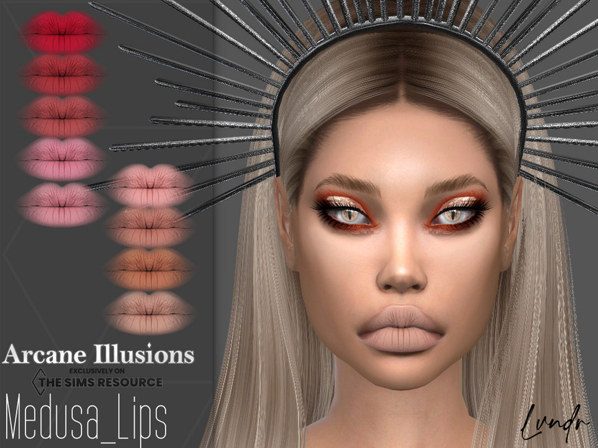 The Sims Resource - Arcane Illusions - Medusa_Lipstick