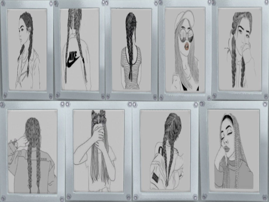 The Sims Resource | Drawings of girls