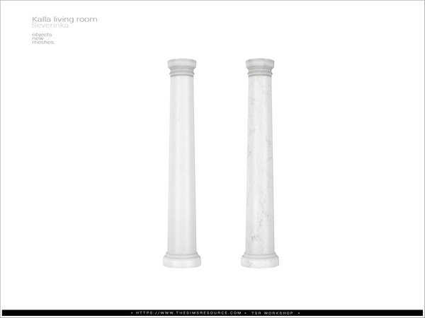The Sims Resource | Kalla living - decorative column MW