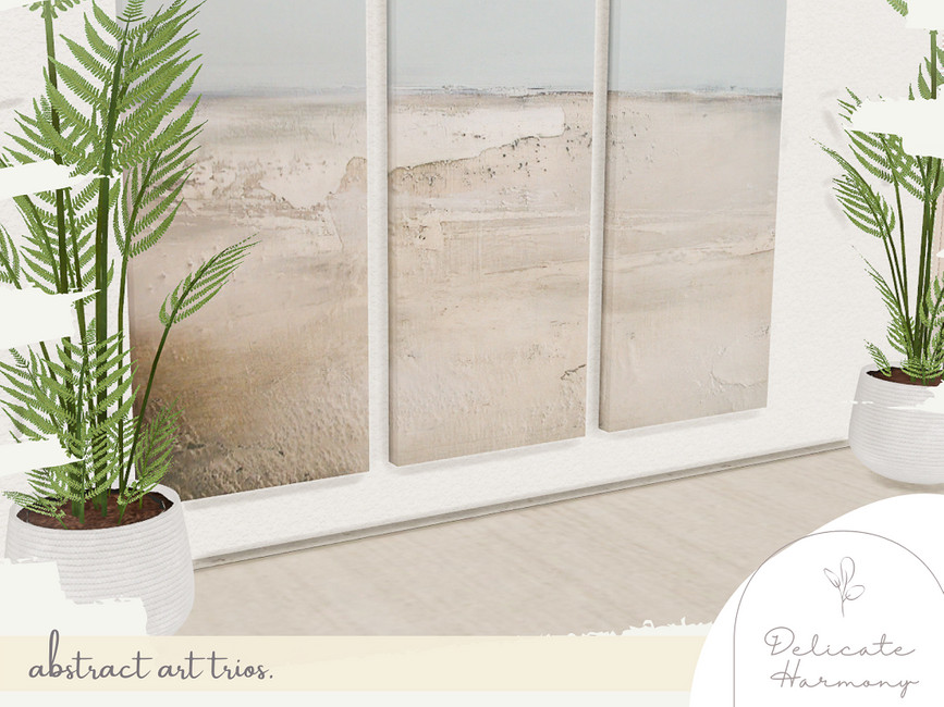 The Sims Resource - Abstract Artwork Trios