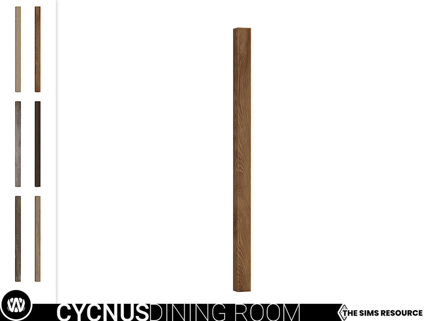 The Sims Resource - Cycnus Wooden Column