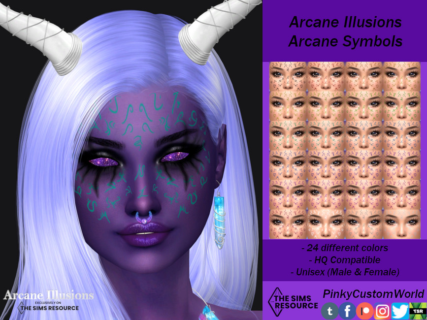 The Sims Resource - Arcane Illusions - Arcane Symbols
