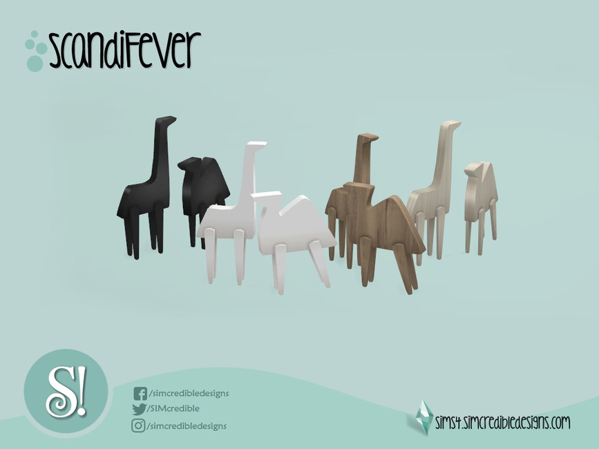 The Sims Resource - ScandiFever animals sculpture