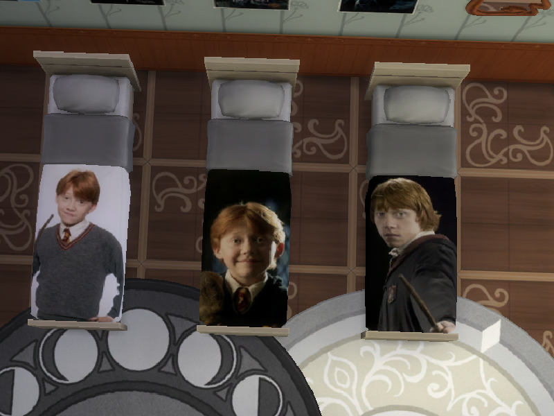 The Sims Resource | Bed Ron Weasley