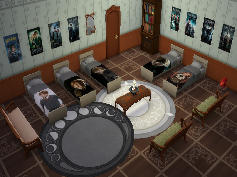 The Sims Resource | Bed Ron Weasley