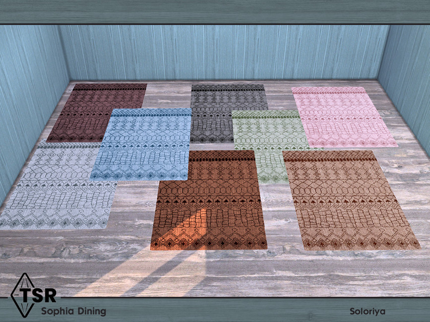 The Sims Resource - Sophia Dining. Rug