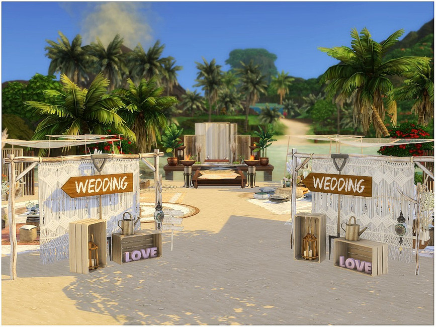 The Sims Resource - Boho Wedding