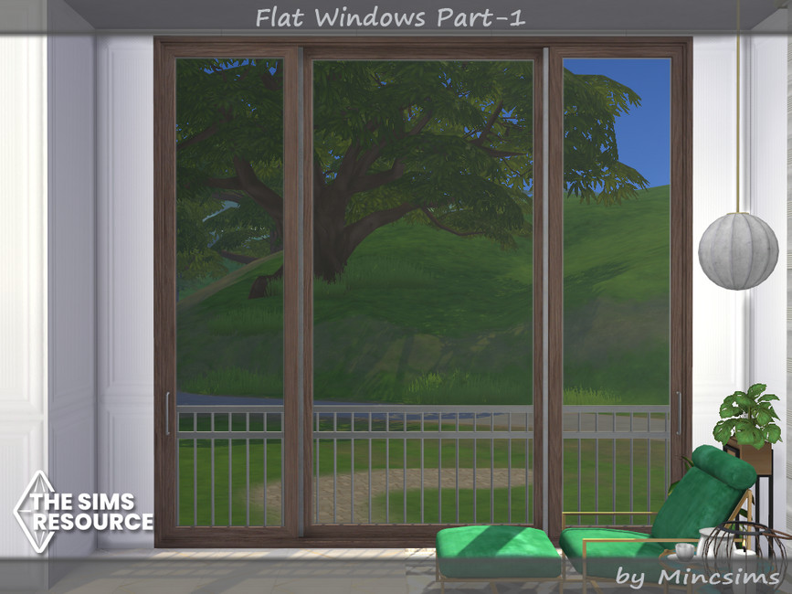 The Sims Resource - Flat Windows part.1