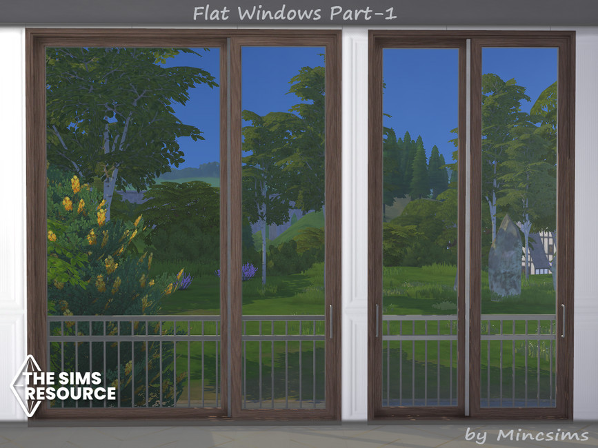 The Sims Resource - Flat Windows part.1