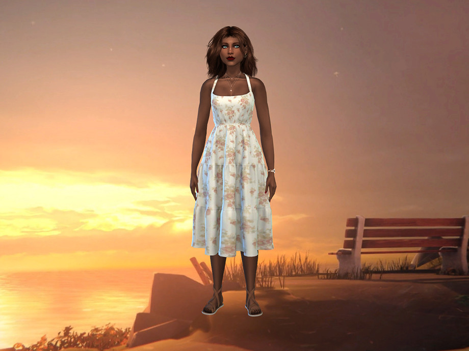 The Sims Resource | Sifix's Heather Dress Recolor