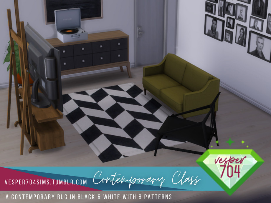 The Sims Resource | Contemporary Class (A Base Game Recolor)