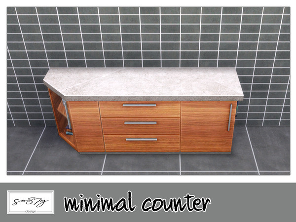 The Sims Resource | minimal kitchen counter