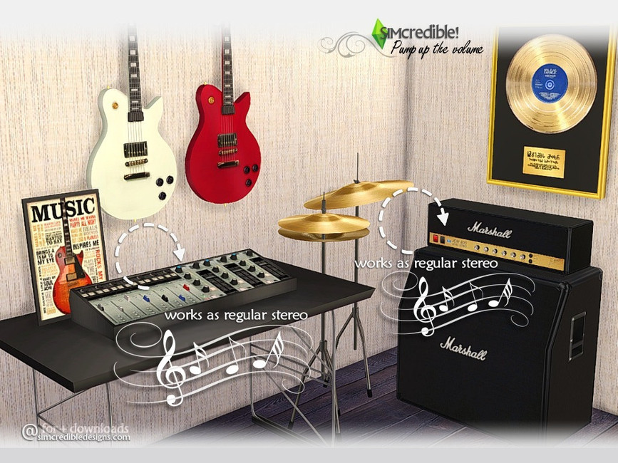 The Sims Resource - Pump up the volume EQ equalizer