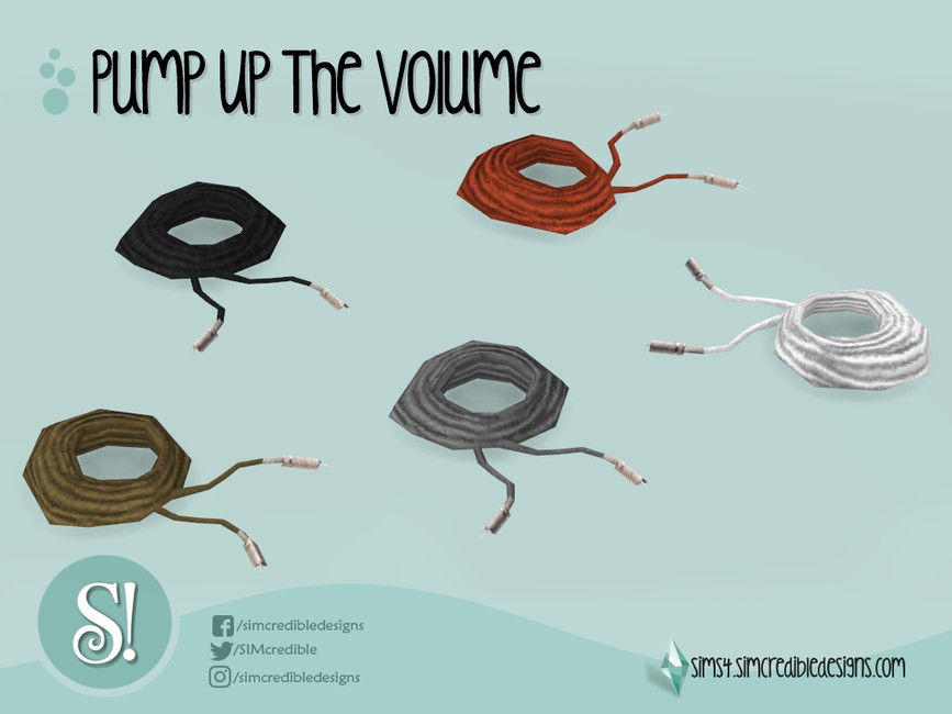 The Sims Resource - Pump up the volume cable