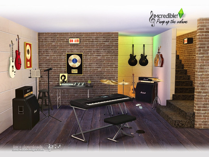 The Sims Resource - Pump up the volume - amplifiers