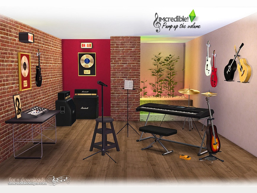 The Sims Resource - Pump up the volume keyboard