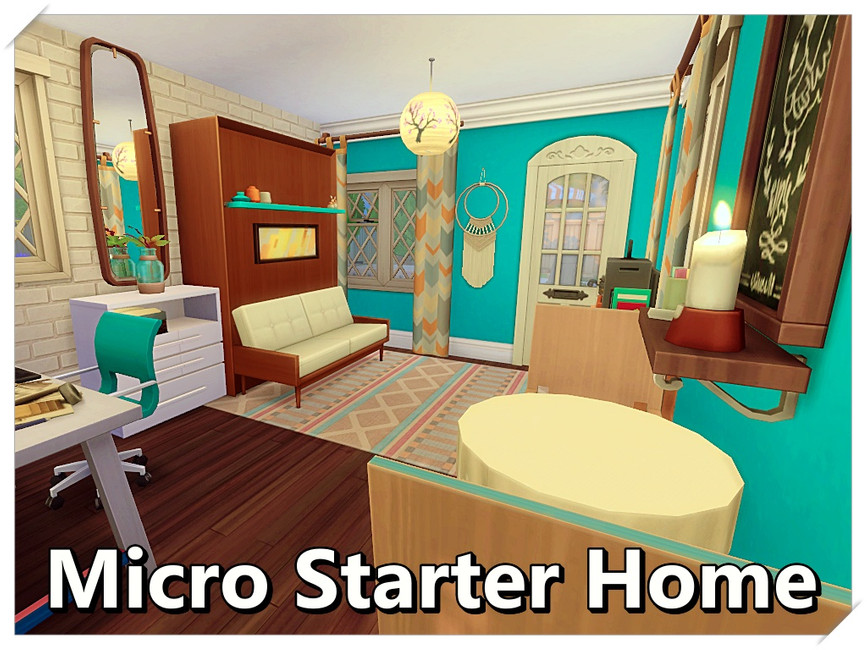 The Sims Resource - Micro Starter Home