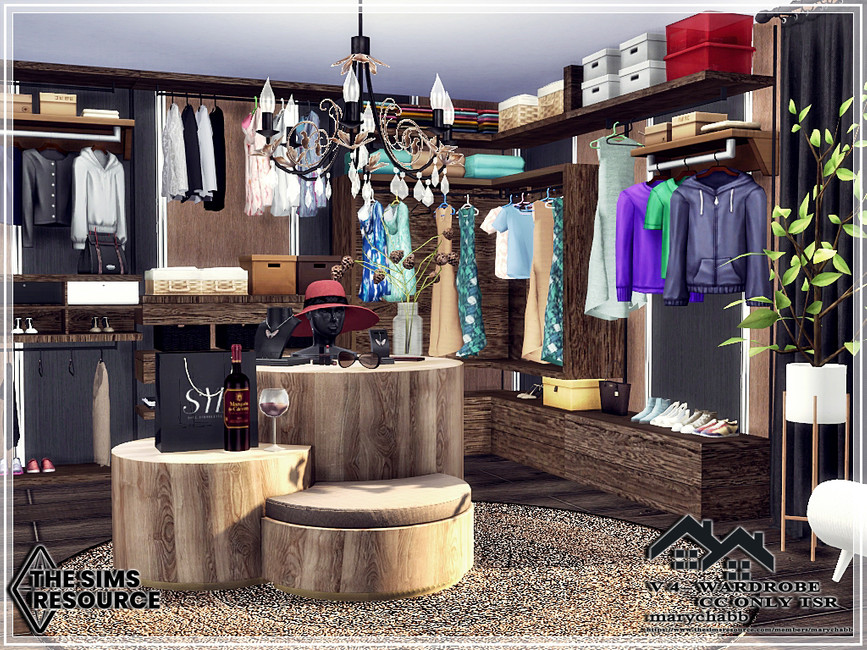 The Sims Resource - V4 - Wardrobe - CC only TSR