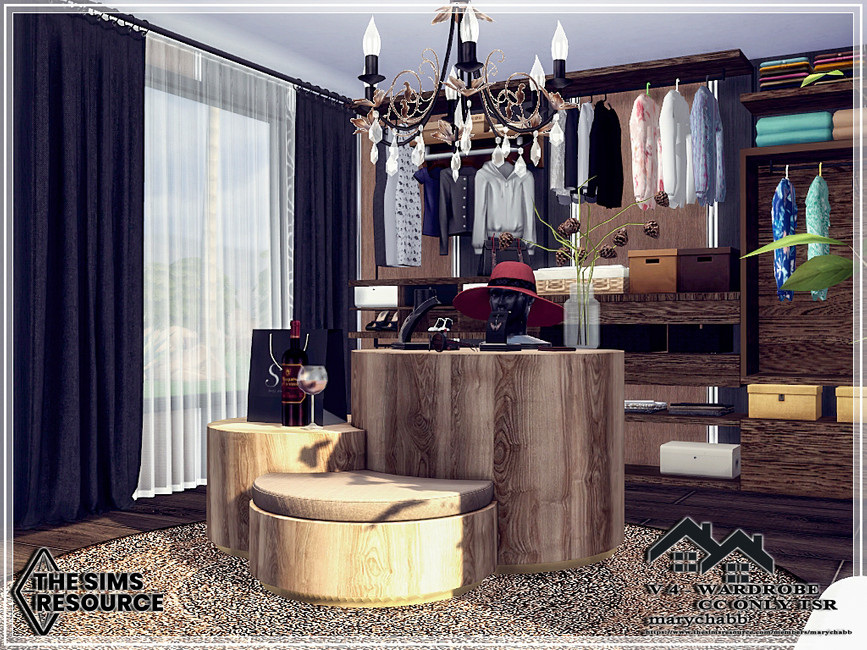 The Sims Resource - V4 - Wardrobe - CC only TSR