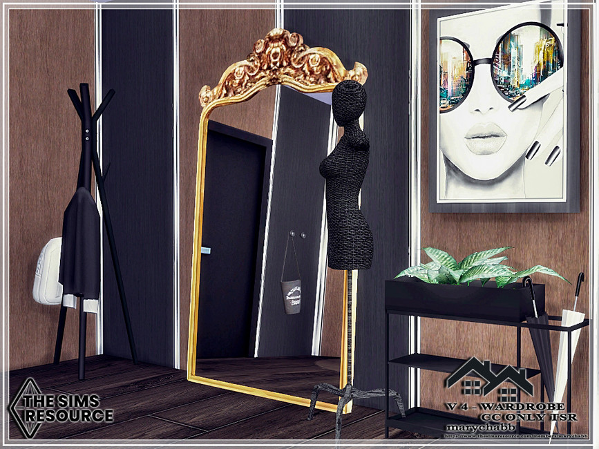 The Sims Resource - V4 - Wardrobe - CC only TSR