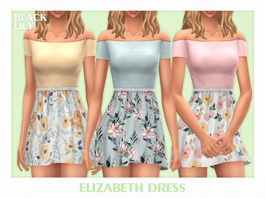 The Sims Resource - Elizabeth Dress