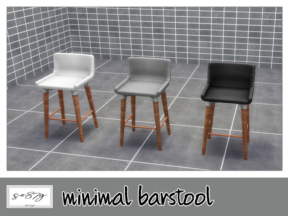 The Sims Resource - minimal bar Stool