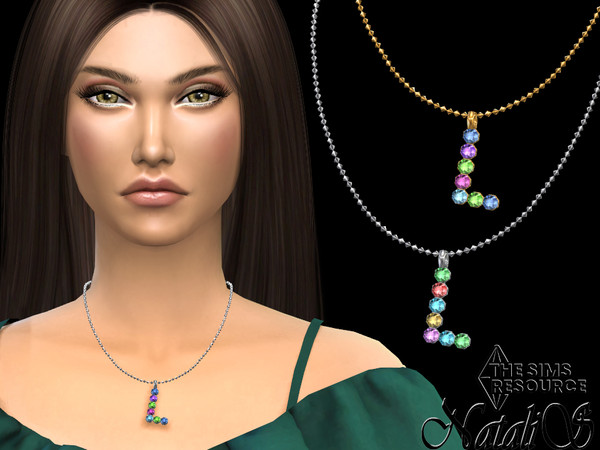 The Sims Resource - NataliS_Double locket on a chain