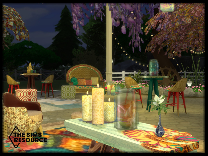 The Sims Resource - Indian Summer Outdoor Living