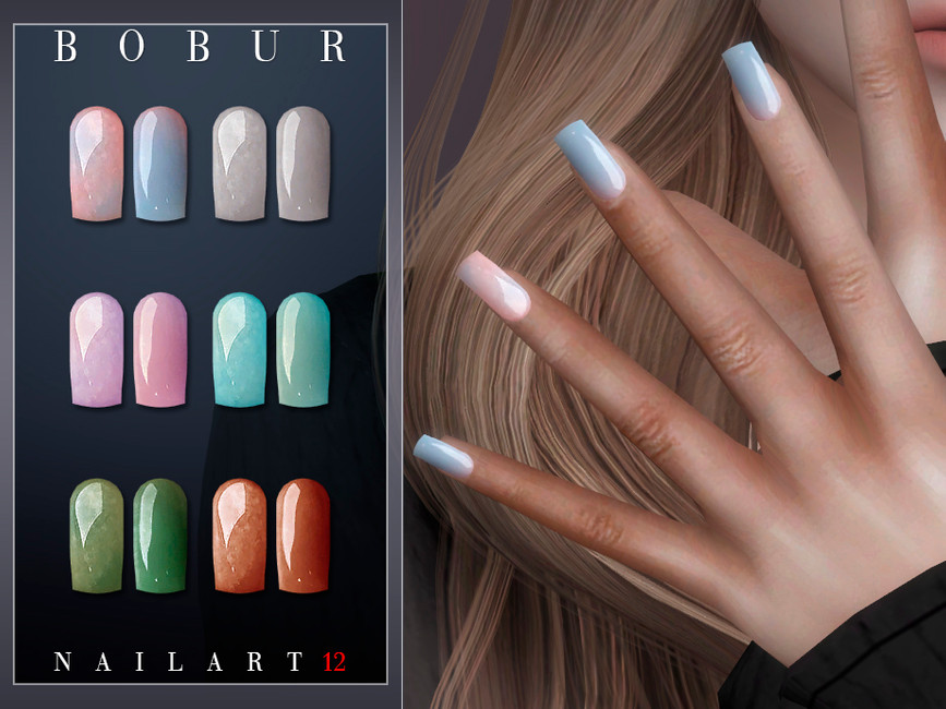 The Sims Resource - Nails 12