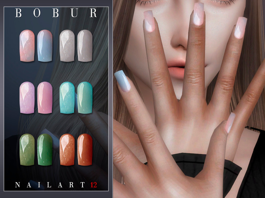 The Sims Resource - Nails 12