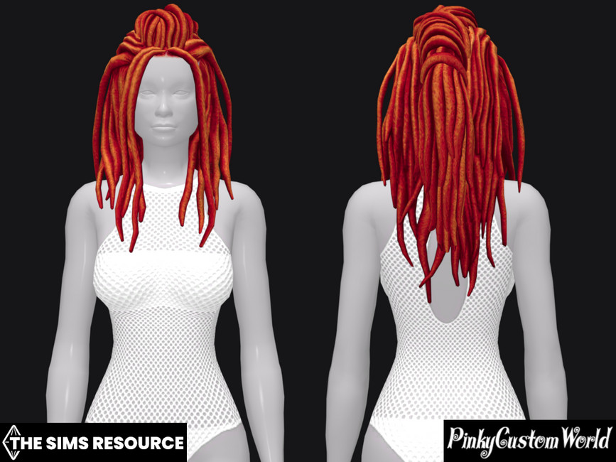 The Sims Resource - Retexture of Ava hair by FeralPoodles