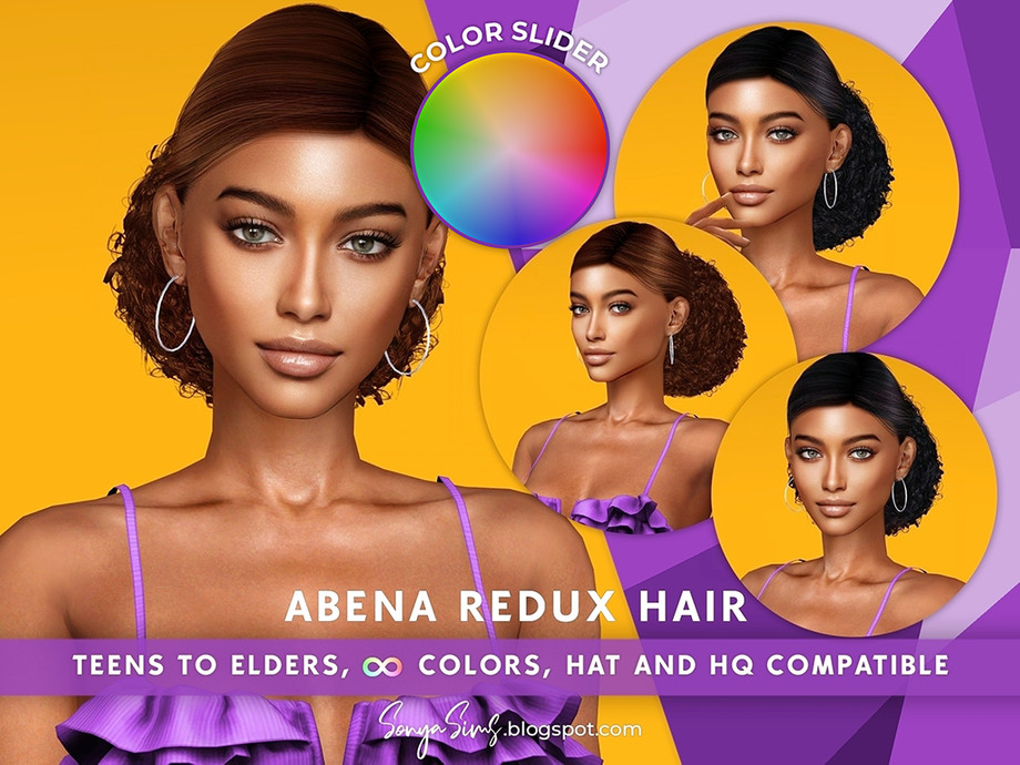 The Sims Resource | SonyaSims AbenaREDUX COLOR OVERLAY (Retexture)