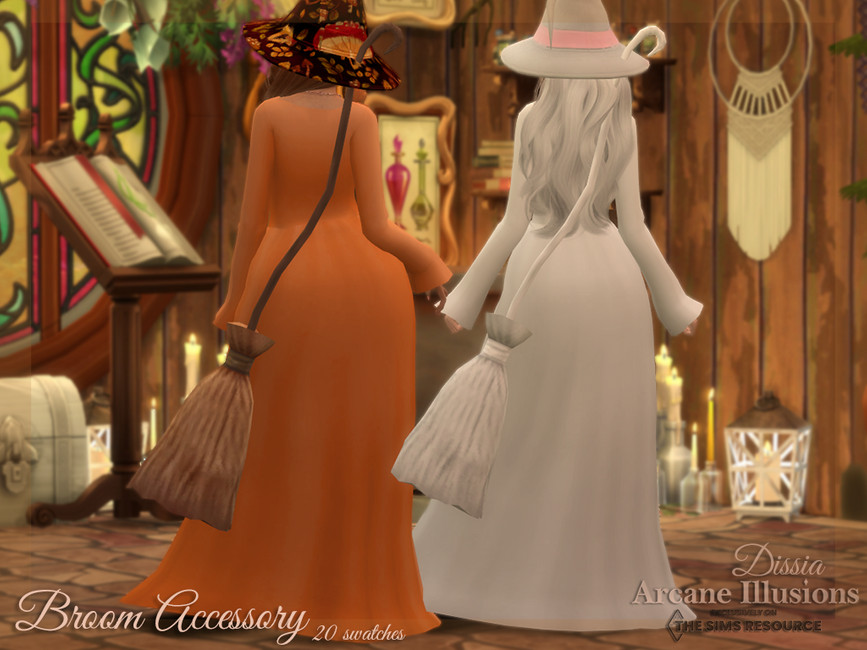The Sims Resource - Arcane Illusions - Broom Accessory