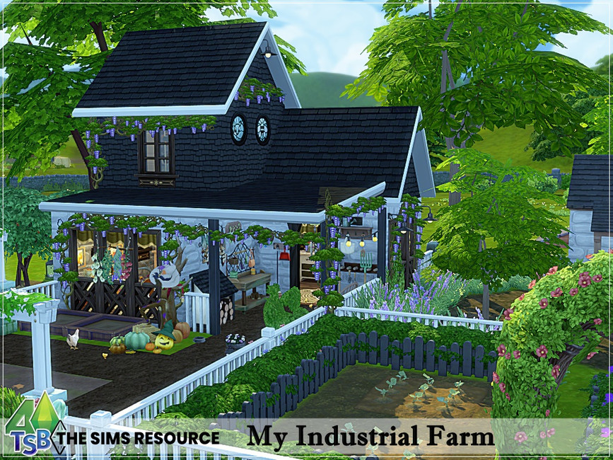 The Sims Resource - My Industrial Farm NO CC