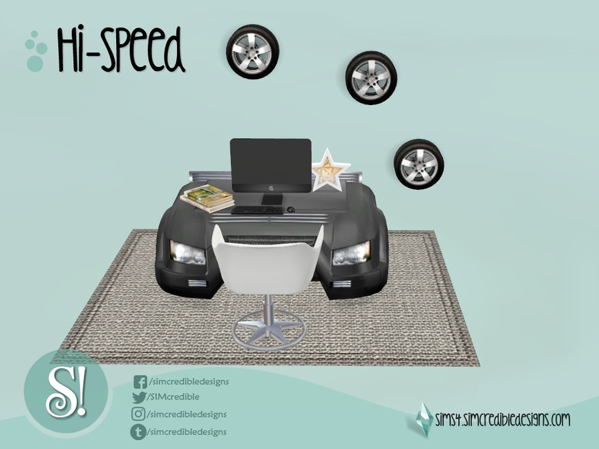 The Sims Resource - Hi-speed Wall wheel Small